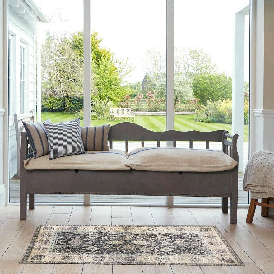 Hazel Vintage Persian Floor Mat From Wash+Dry™